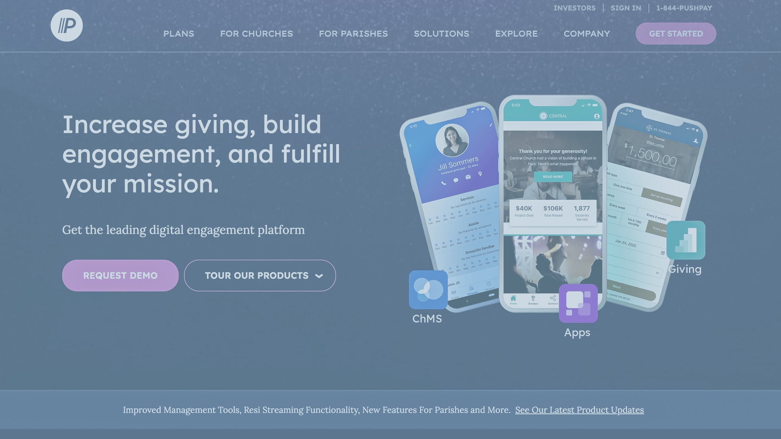 Pushpay Donor Login - Adventures in Missions